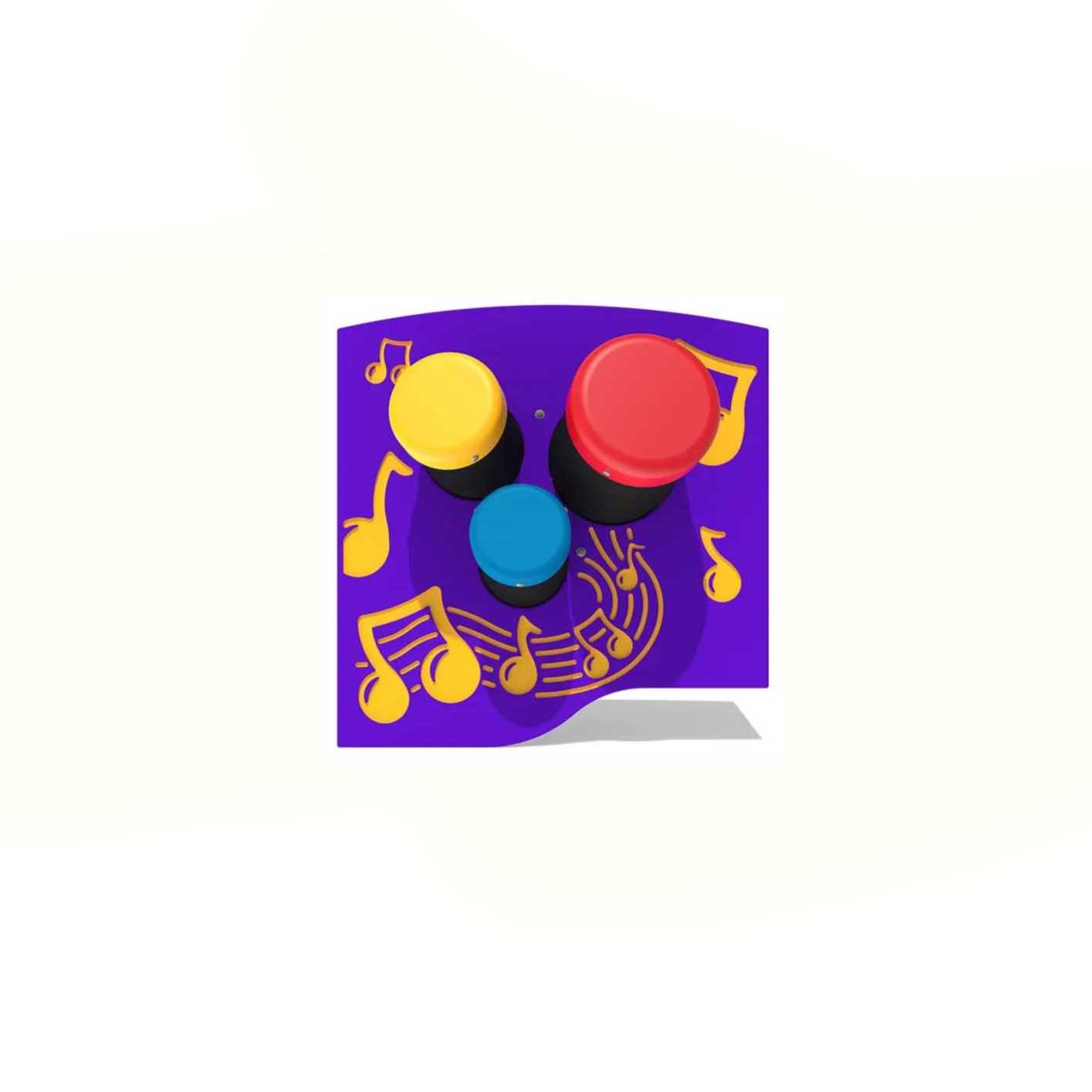 Bongo Drums Musical Panel - Playsound Playgrounds
