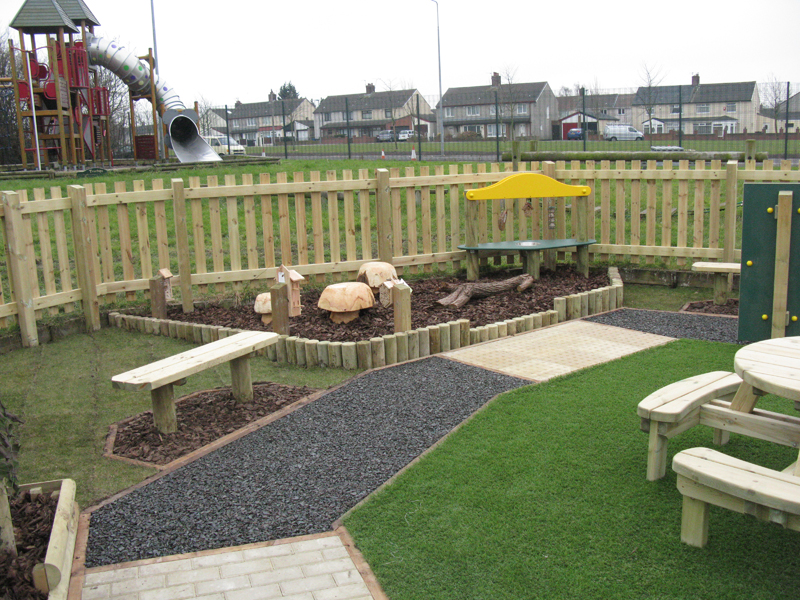 Multi Textured Pathways - Playsound Playgrounds